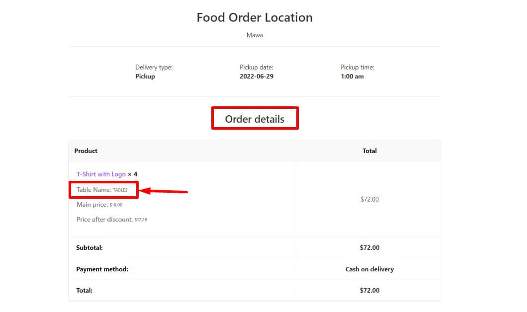 Food Ordering with QR code(Pro)