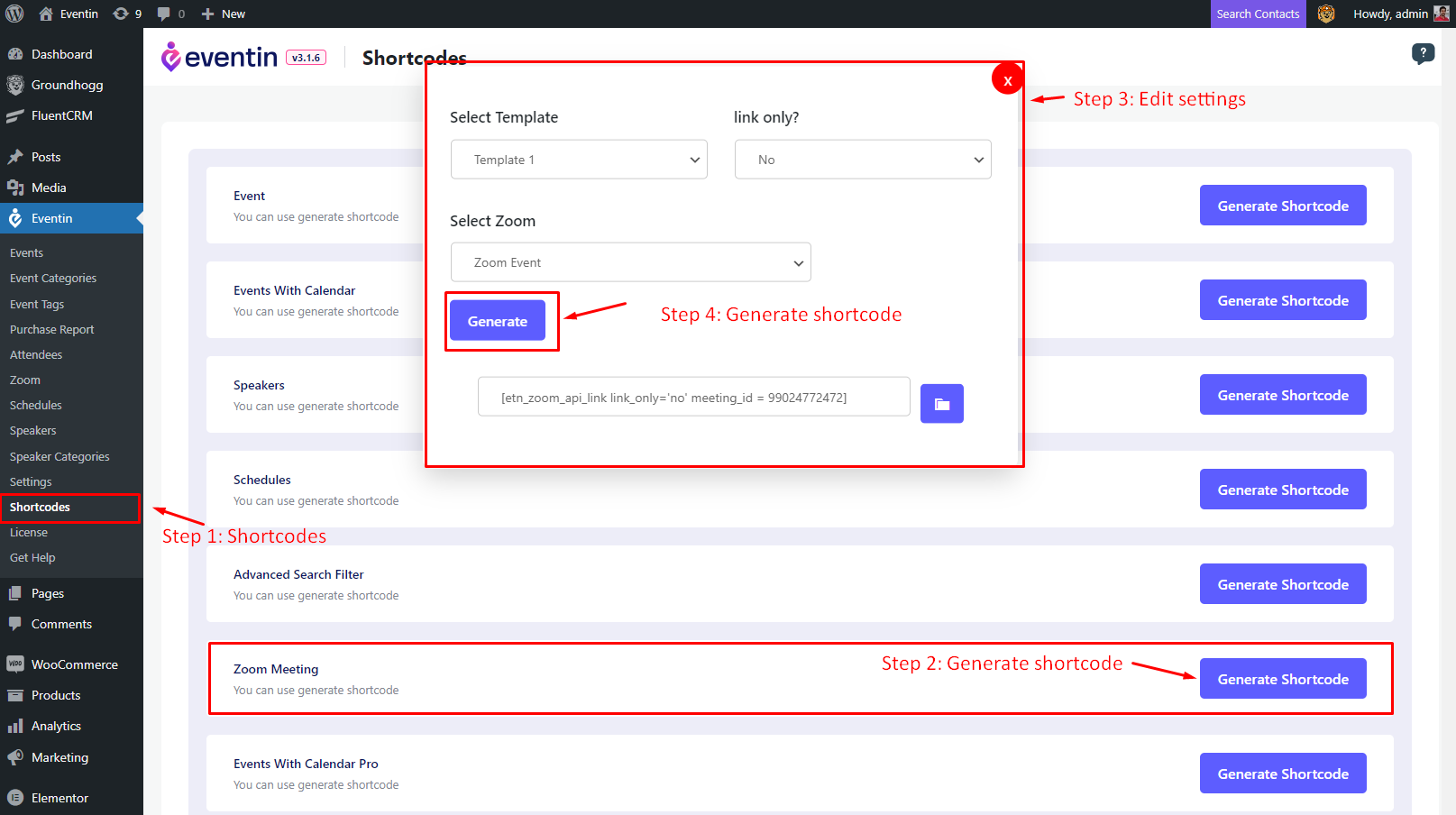 Zoom Module – Documentation for Plugins