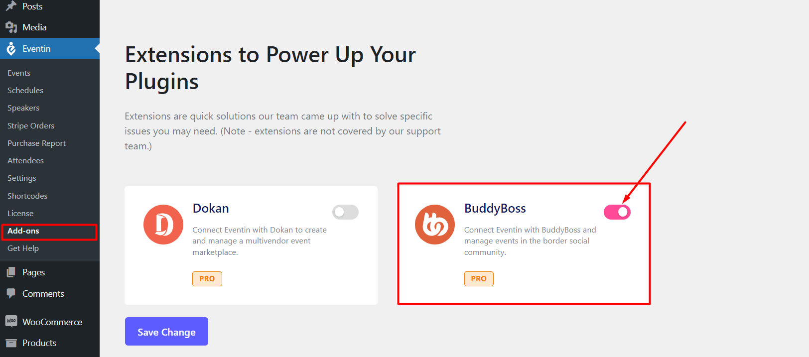 How to Integrate BuddyBoss with Eventin(Pro)