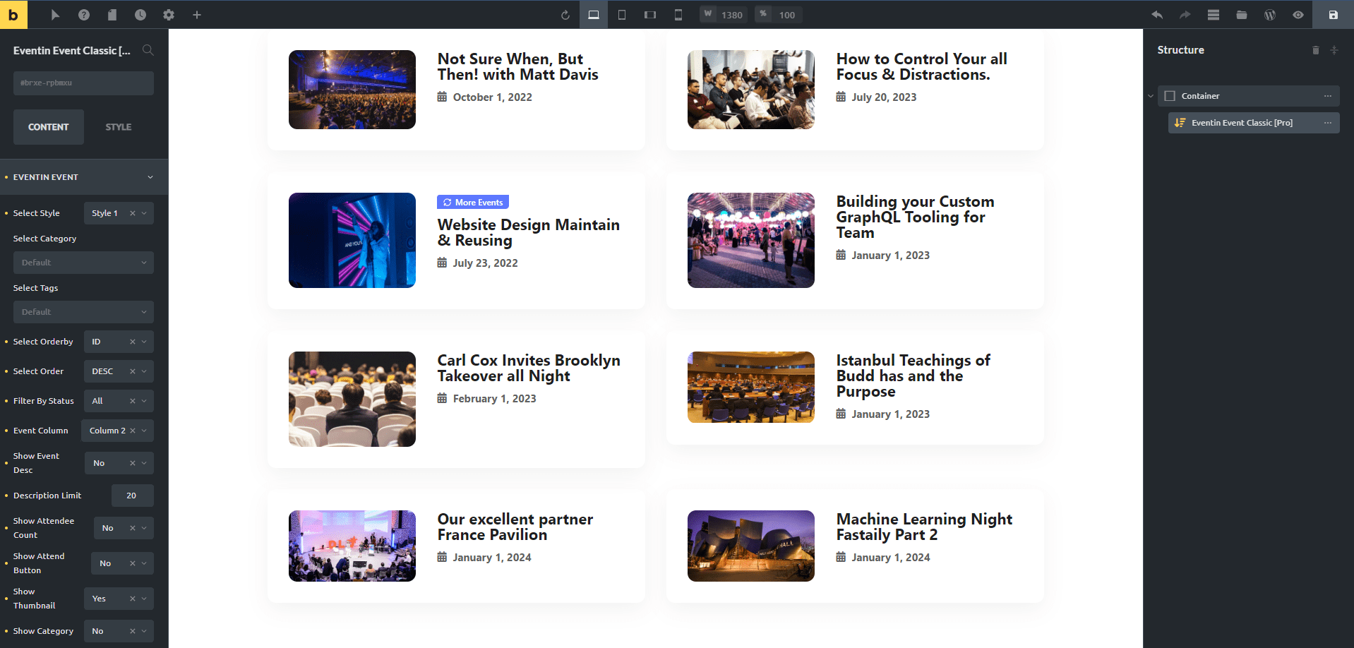 How to Integrate Bricks Builder with Eventin(Pro)