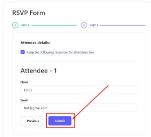 How to Create RSVP in Eventin