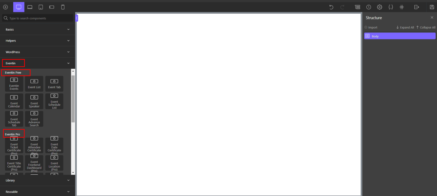 How to Integrate Oxyzen Builder with Eventin(Pro)