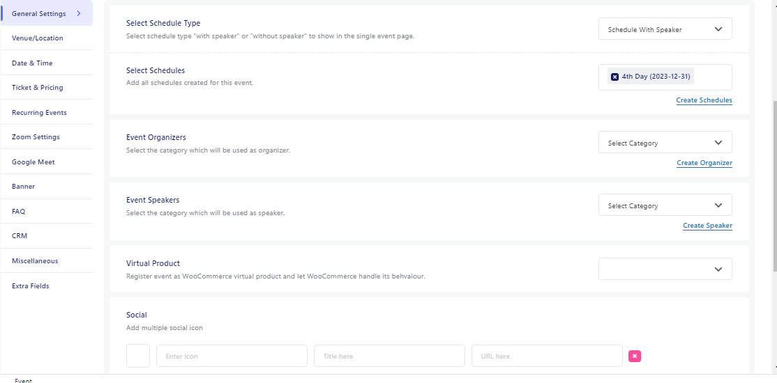 How to Create Event in Eventin – Documentation for Plugins