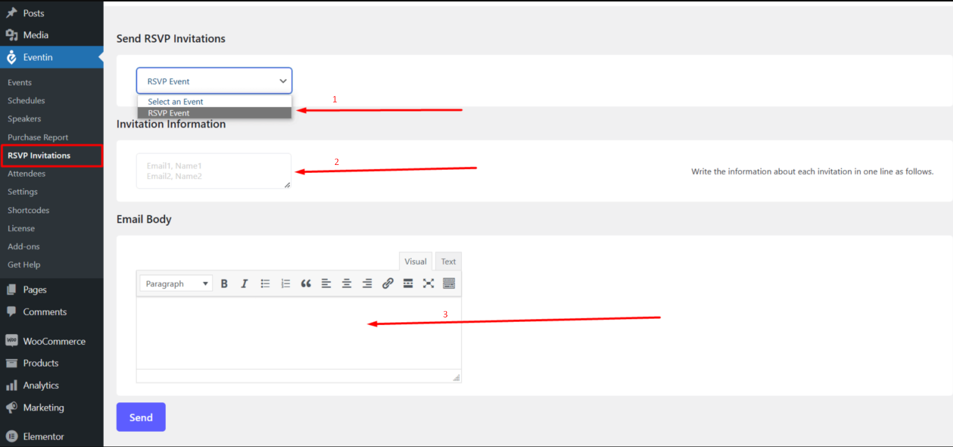 RSVP Attendee Invitation Email – Documentation for Plugins