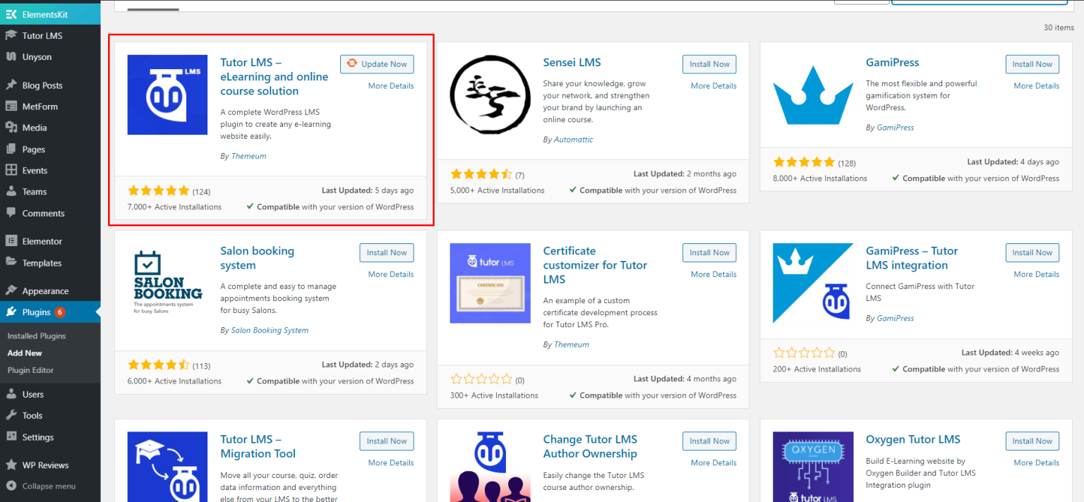 Tutor LMS – Documentation for Themes